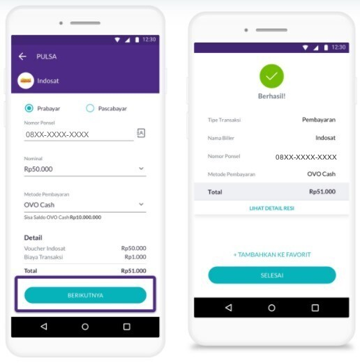 Top Up Produk Digital – OVO